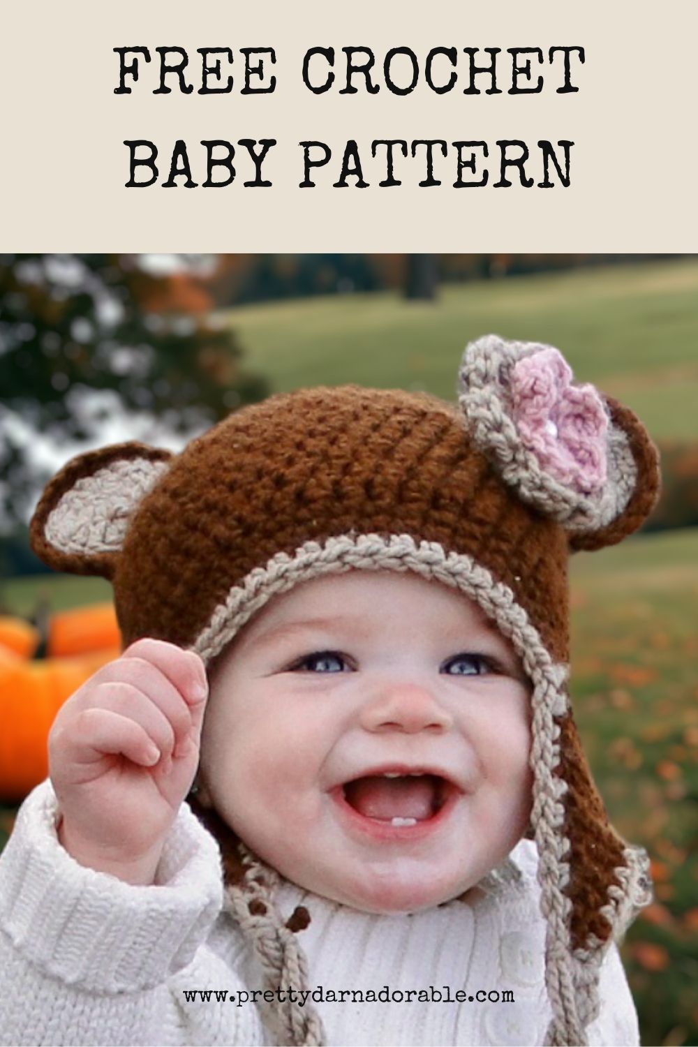 Simple Crochet Bear Hat Pattern for Beginners With Video - Pretty Darn ...
